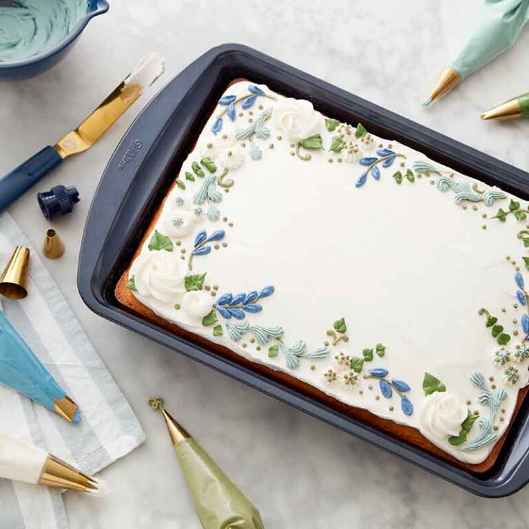 20 Beautiful Flower Birthday Cake Ideas | Wilton's Baking Blog | Baking ...