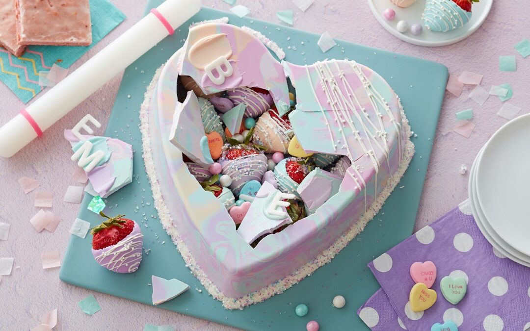 How to Make a Breakable Chocolate Heart | Wilton's Baking Blog | Baking ...