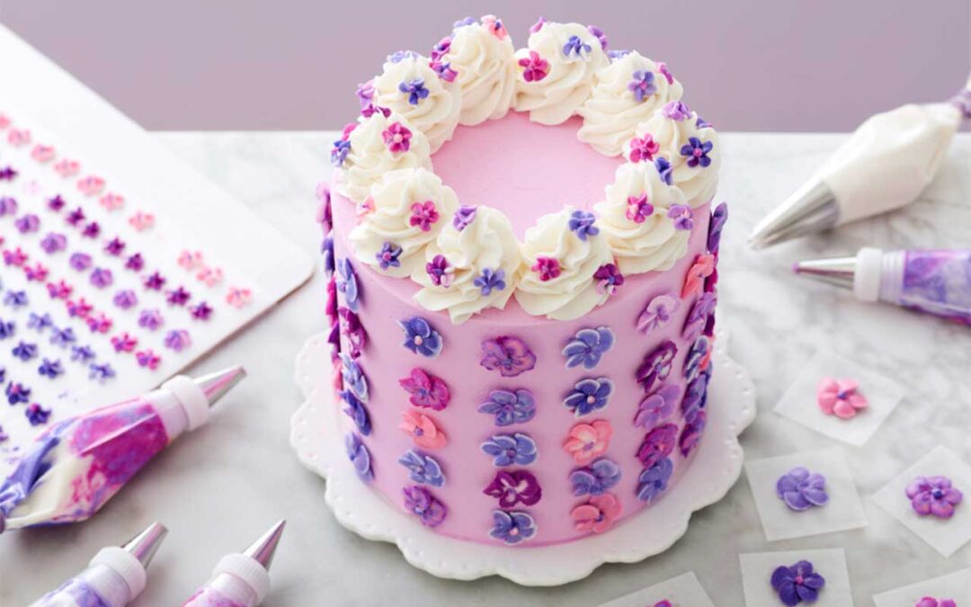 Blooming Flower Spring Cake | Wilton's Baking Blog | Baking Recipes ...