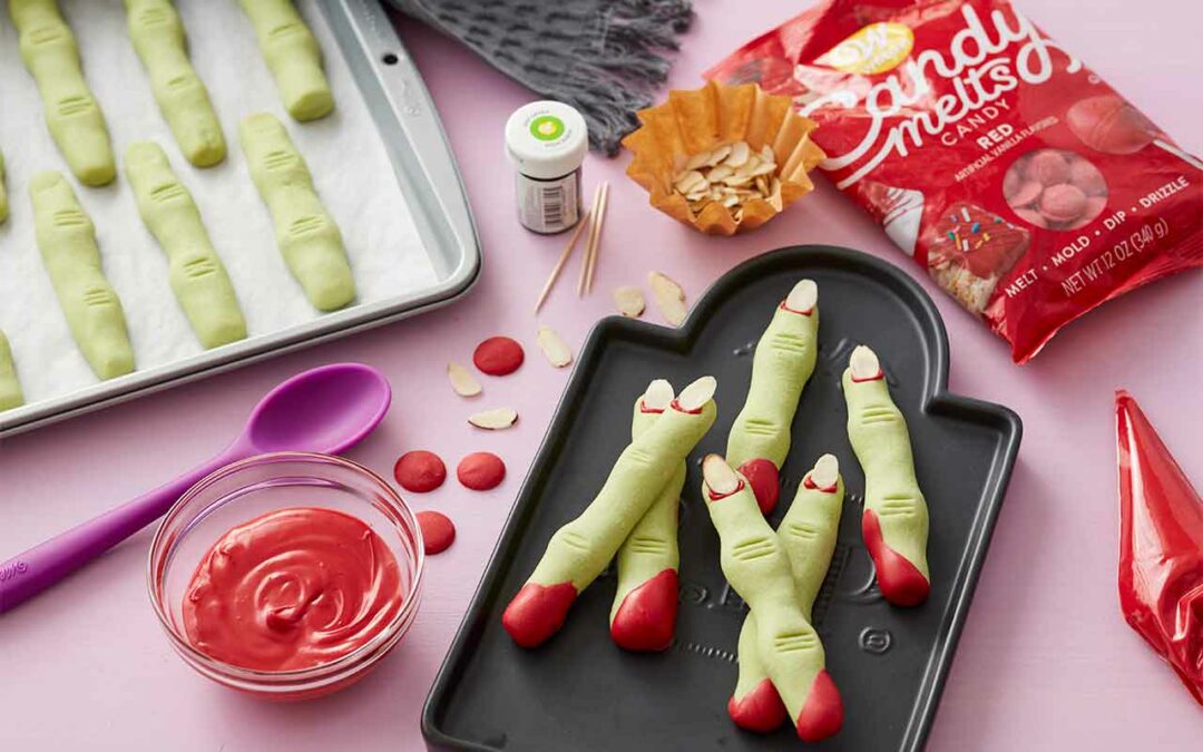 Creepy Green Witch Fingers Cookies | Wilton's Baking Blog | Baking ...