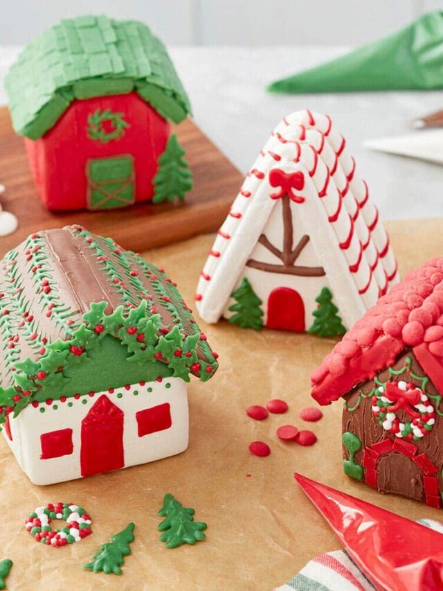 Festive & Fun Gingerbread House Ideas | Wilton's Baking Blog | Homemade ...